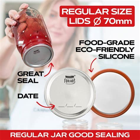 Forjars Regular Mason Jar Lids Home Hardware