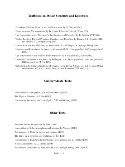 Textbook On Stellar Structure And Evolution Pdf Stars Stellar Astronomy