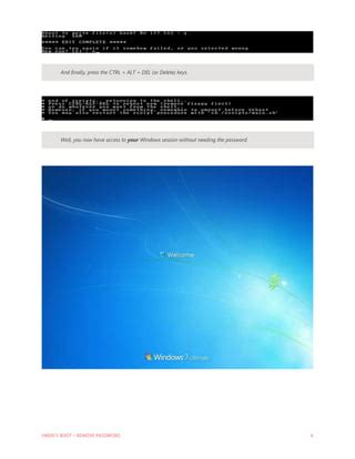 Hirens Boot Remove Windows Password PDF