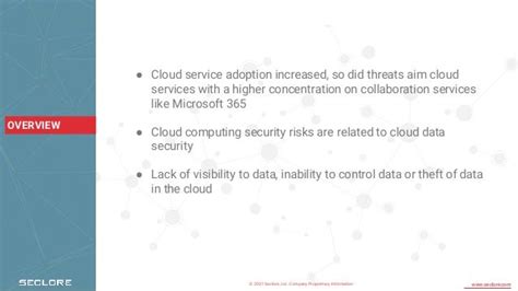 Securing Sensitive Data On Microsoft 365 Pptx Cloud Computing Internet