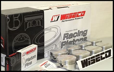 Sbc Chevy 350 Wiseco Forged Pistons 4030 Dome Uses 57 Rods Kp420a3