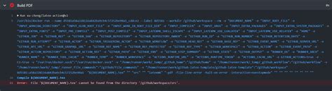 Dynamic Source File Name · Issue 107 · Xu Chenglatex Action · Github