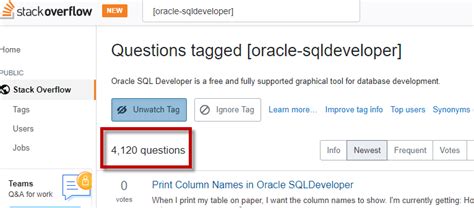 Where To Get Help With Oracle SQL Developer