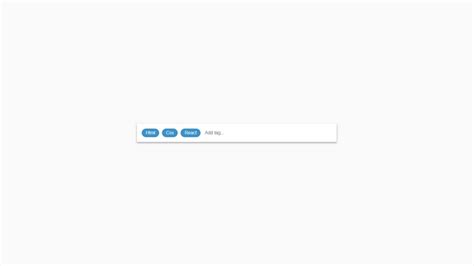 Tag Component React YouTube