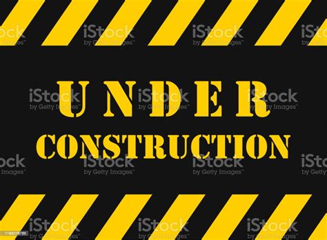 건설 산업 그런 지 스타일 기호에서 벡터 일러스트 이미지입니다 웹 사이트 유지 관리 작업 수정 안전 테이프 줄무늬 로고 기호 모양 건설 산업에 대한 스톡 벡터 아트 및 기타