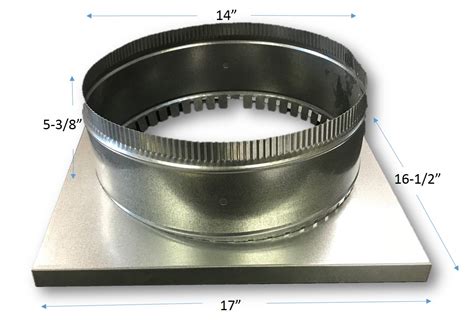 Duct Adapter Square To Round Transition At Echo Stone Blog
