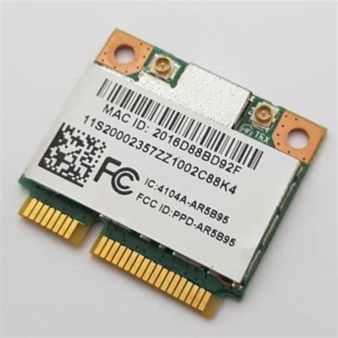 Atheros Ar5b95 Mini Pcie Wi Fi Wireless Card 20002357 For Lenovo Laptop G585 At 999 Piece