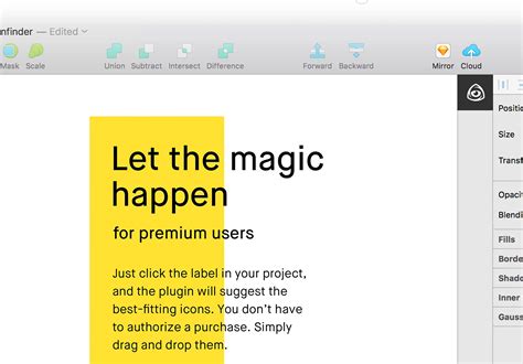 Iconfinder For Sketchapp Plugin Concept On Behance
