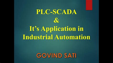 Lecture 01 Plc Introduction Youtube