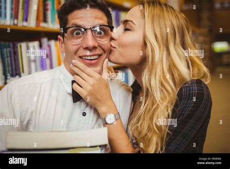 Nerd And Girl Hi Res Stock Photography And Images Alamy