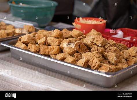 Chou Tofu Stinky Tofu Is A Traditional Chinese Fermented Tofu Known