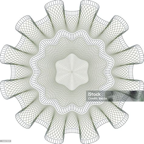 적립권을 머니 일러스트 길로쉐에 대한 스톡 벡터 아트 및 기타 이미지 길로쉐 새긴 이미지 원형 Istock