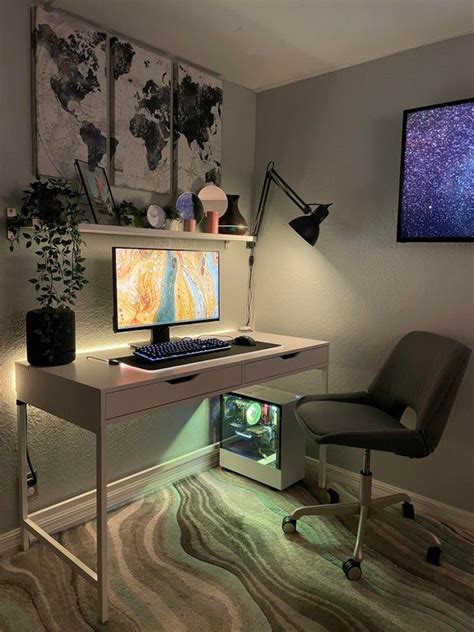 My Aesthetic Setup Battlestations Bedroom Setup Room Inspiration Bedroom Room Ideas Bedroom
