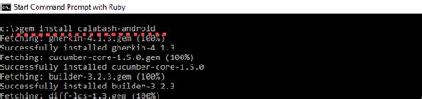 Calabash Testing Tool Tutorial For Android