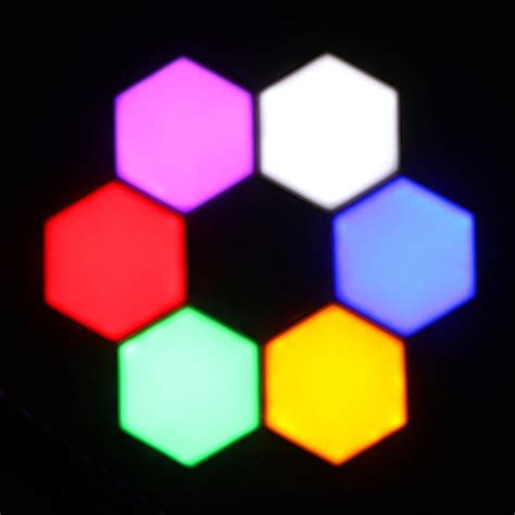 Quantum Light Touch Sensor Night Lights Led Hexago Grandado
