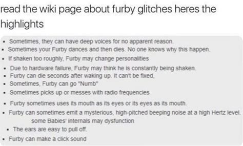26 Cursed Furby Memes Tweets And Tumblr Posts That Are As Nostalgic