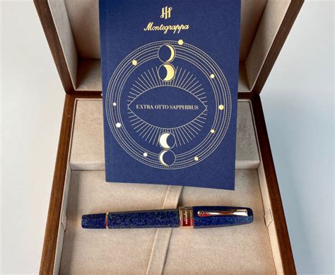 Montegrappa Extra Otto Sapphirus Fountain Pen