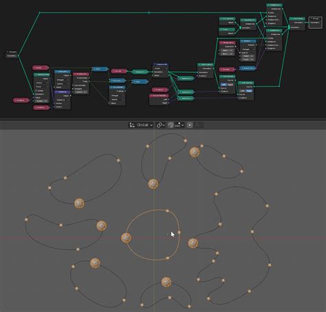 Aligning The Start Point Of Multiple Curves In Geometry Nodes Basics And Interface Blender