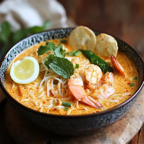 Laksa The Ultimate Spicy Coconut Curry Soup Onehourrecipes