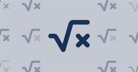 Square Root Variable Icon Font Awesome