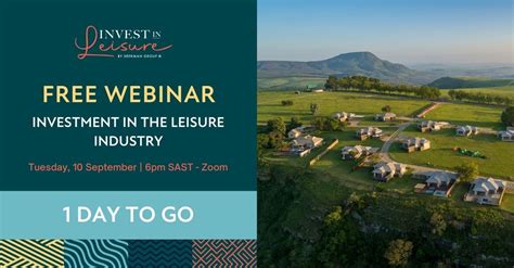 Invest In Leisure On Linkedin With Just One Day To Go Until Our