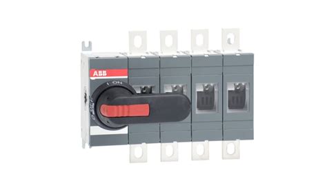 1sca022836r3660 Abb Switch Disconnector 4 Pole 500a Max Current