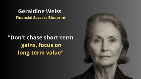 Unlock Financial Success Dividend Investing With Geraldine Weiss 5