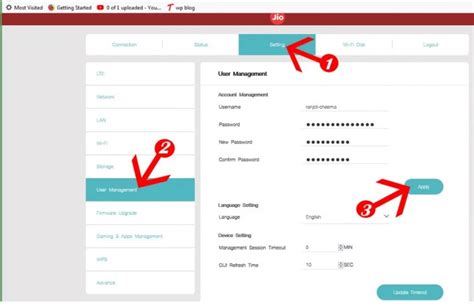 How To Reset Jio Wifi Password Techno Knowledge Guru