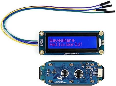 LCD RGB Module X Characters LCD Adjustable RGB Backlight Color M Backlight Colors