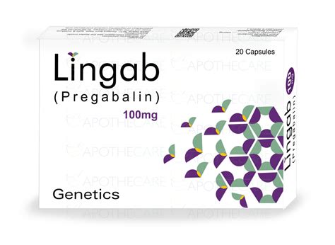 Lingab Cap 100mg 20s