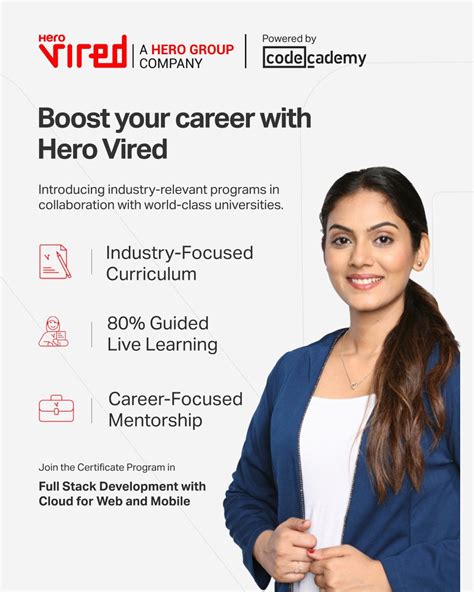 hero vired on linkedin full stack developer course and certification