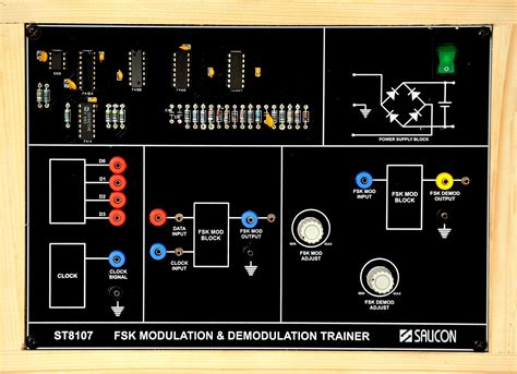 Fsk Modulation And Demodulation Trainer St8107 At Rs 3850 Piece