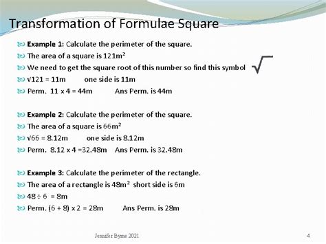 Quantitative Methods Transformation Of Formulae Module No Cons