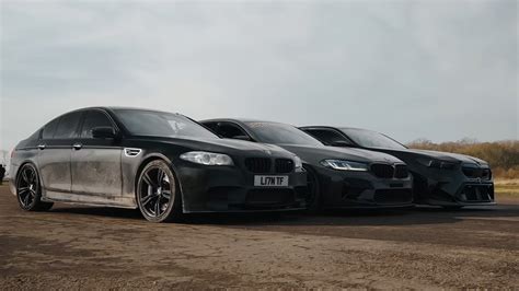 Bmw M5 Watch As 3 Generations Battle For The Best Performance