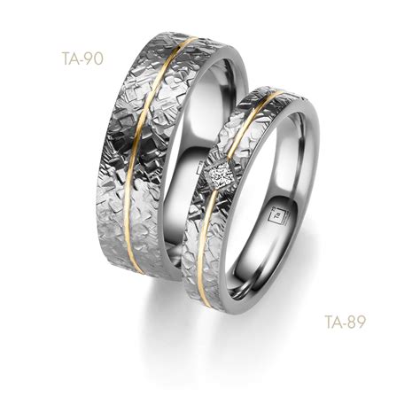 Ta 89 And Ta 90 Tantalum Trauringe Tantal Ringe Manufaktur