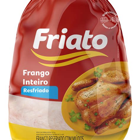 Frango Inteiro Resfriado Friato Alimentos