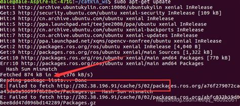 ubuntu18 04 5 配置国内镜像源：解决e failed to fetch 知乎