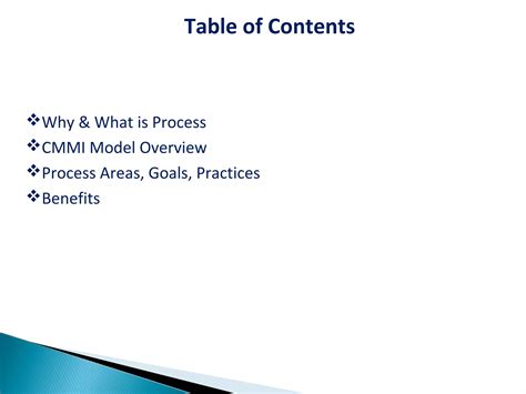 Cmmi Process Overview Ppt