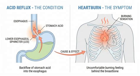 Acid Reflux Vs Heartburn Whats The Difference