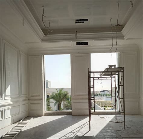 Ceiling And Wall Gypsum Cornice Molding