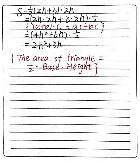 Solved ②diagram Shows A Triangle A Form A Quadratic Expression In Terms Of H For The Arca Of Solved ②diagram Shows A Triangle A Form A Quadratic Expression In Terms Of H For The Arca Of