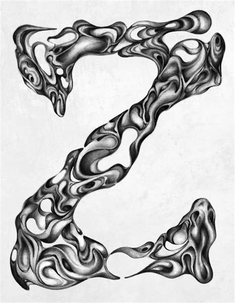 Letter Z Drawing By Adrianna Grezak On DeviantArt