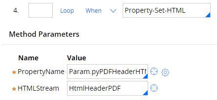 Creating PDF From HTML With Pega