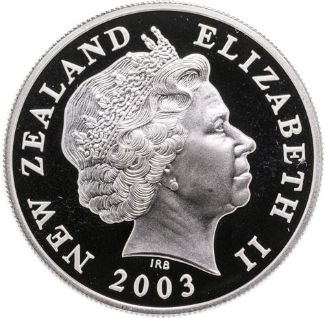 Монета новая Зеландия 1 доллар 2003 "Властелин Колец - Коронация ...