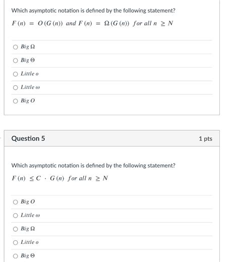Solved Question 1 1 Pts Which Of The Following Shows Chegg Com