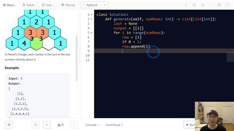 118 pascal s triangle korean version youtube