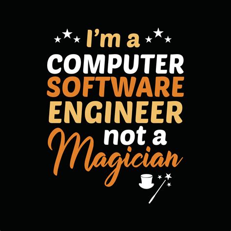 Computer Engineer T Shirt Design 19052261 Vector Art At Vecteezy