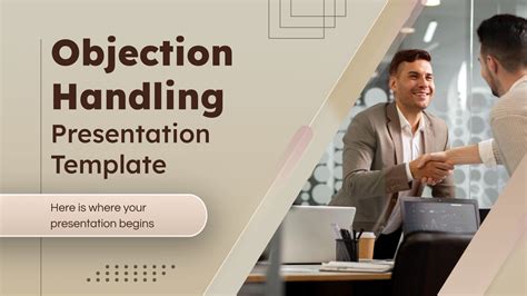 Objection Handling Presentation Template Presentation
