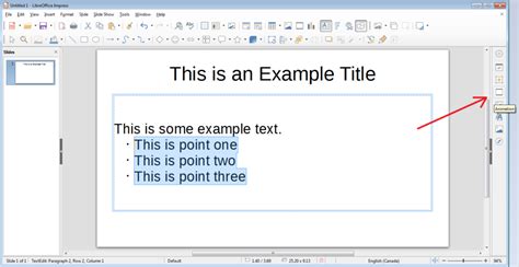 guide libreoffice impress part 3 animations and slides freezenet ca
