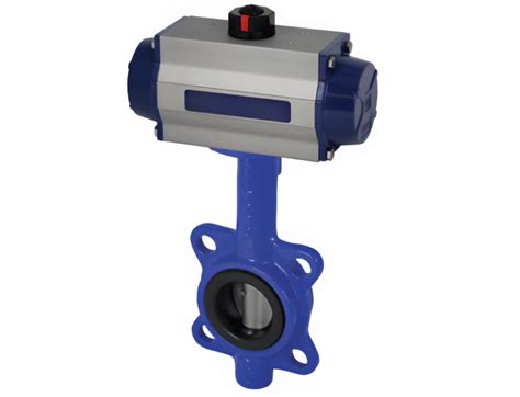 Pneumatic Actuator Butterfly Valve Ntval